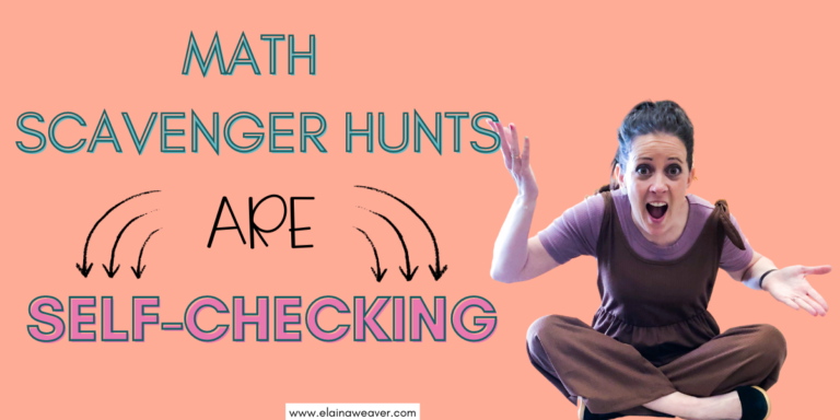 3 Benefits of Using Math Scavenger Hunts - The Classy Teacher